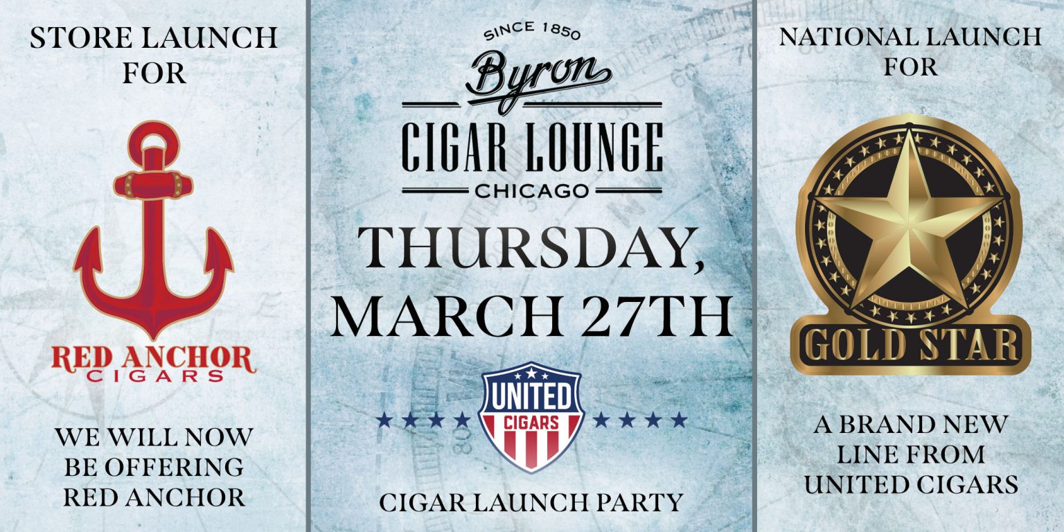 United Cigars Gold Star National Release Party – 3/27/25 – Byron Cigar ...